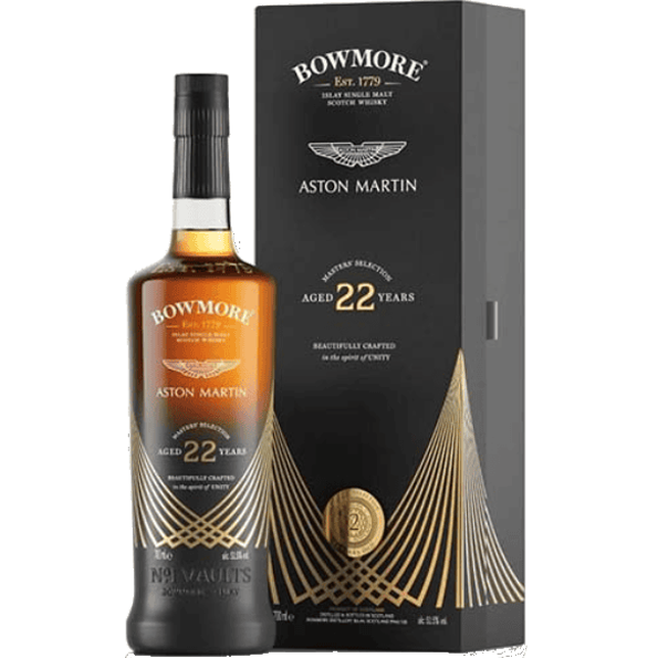 波摩 奧斯頓·馬丁大師鉅作22年(第2版)單一麥芽蘇格蘭威士忌 Bowmore X Astron Martin Master's ...